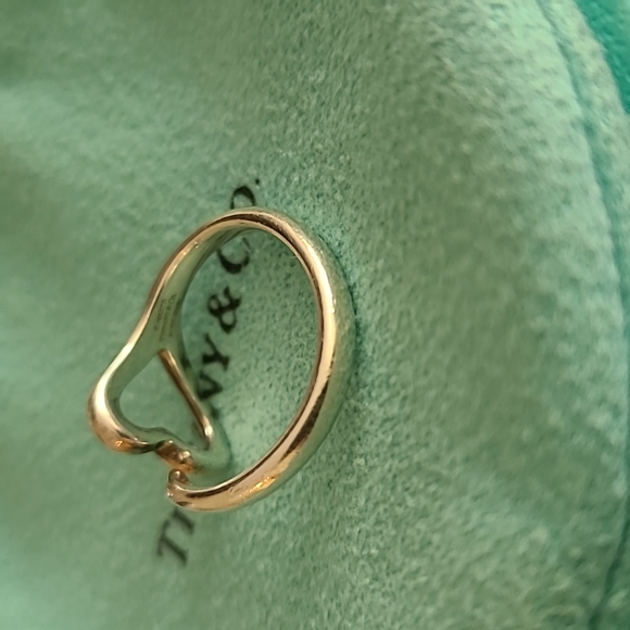 Tiffany & Co. | Jewelry | Tiffany Open Heart Ring | Poshmark